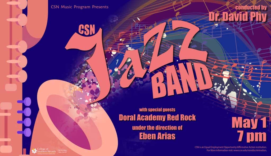 CSN JAZZ BAND CONCERT - College of Southern Nevada