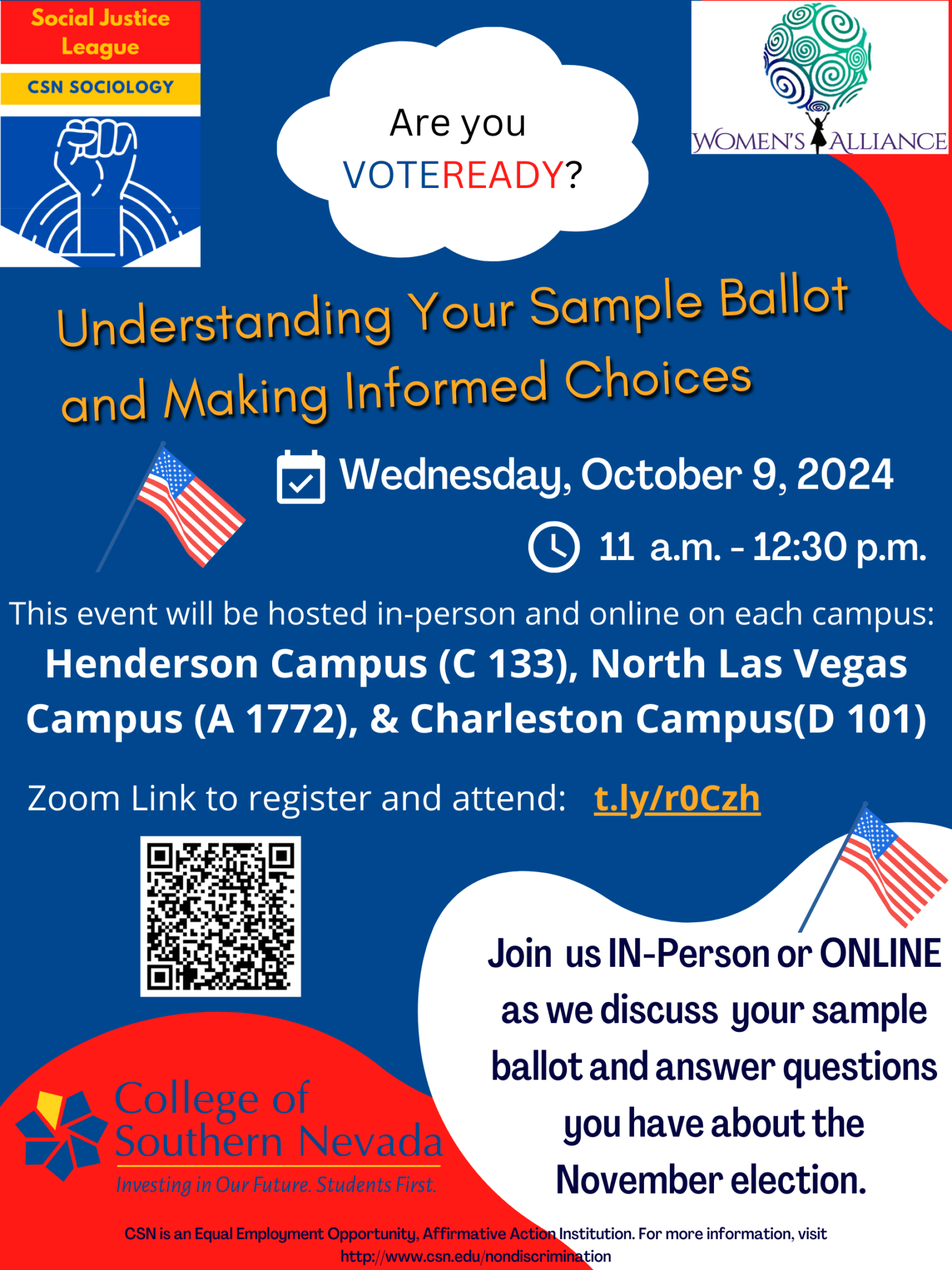 Get Vote-Ready! Understand Your Sample Ballot - College of Southern Nevada
