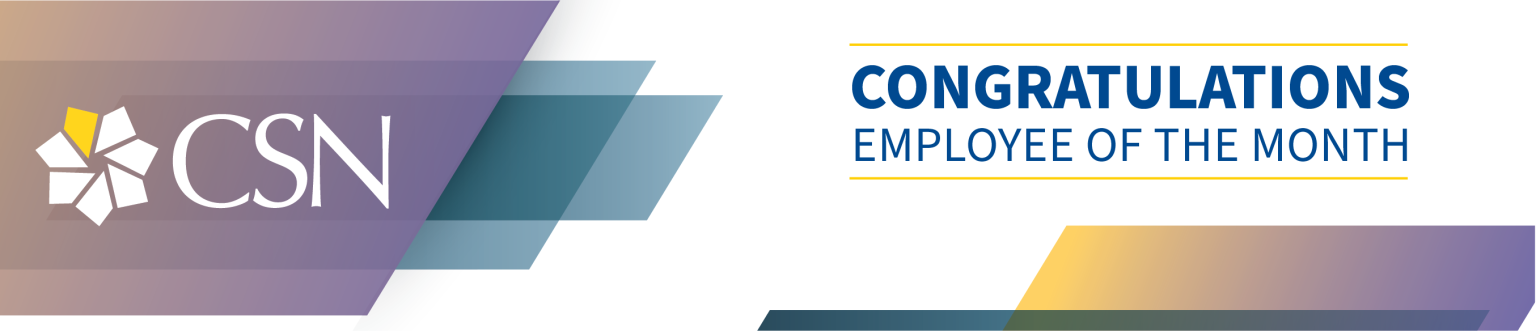 March 2025 Employee of the Month- AFA - College of Southern Nevada