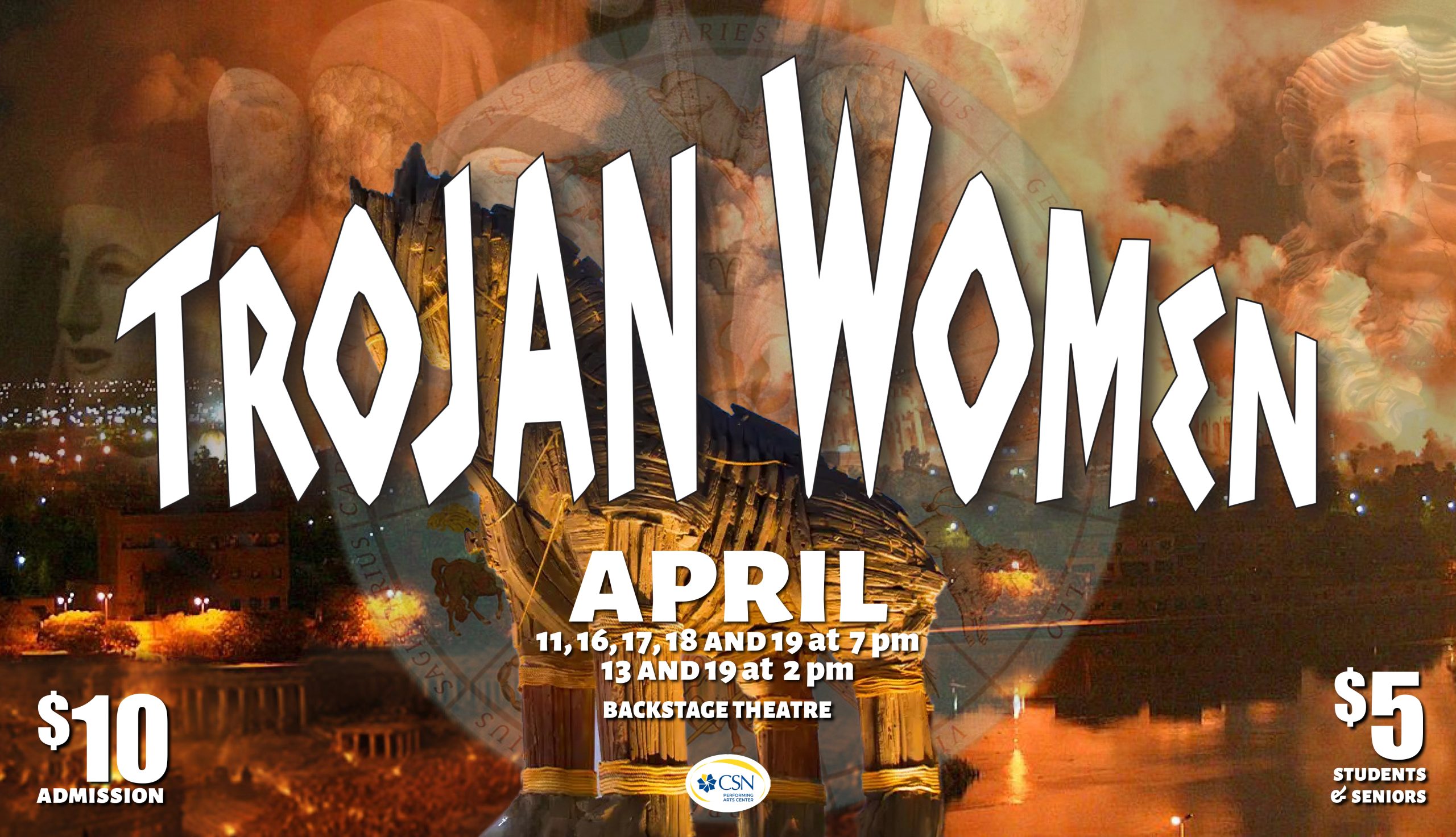 FOR IMMEDIATE RELEASE: CSN THEATRE PROGRAM PRESENTS: TROJAN WOMEN ...
