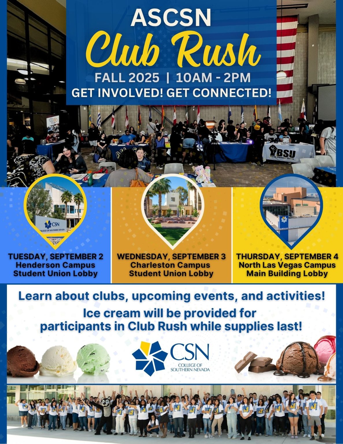 Club Rush - North Las Vegas Campus - College of Southern Nevada