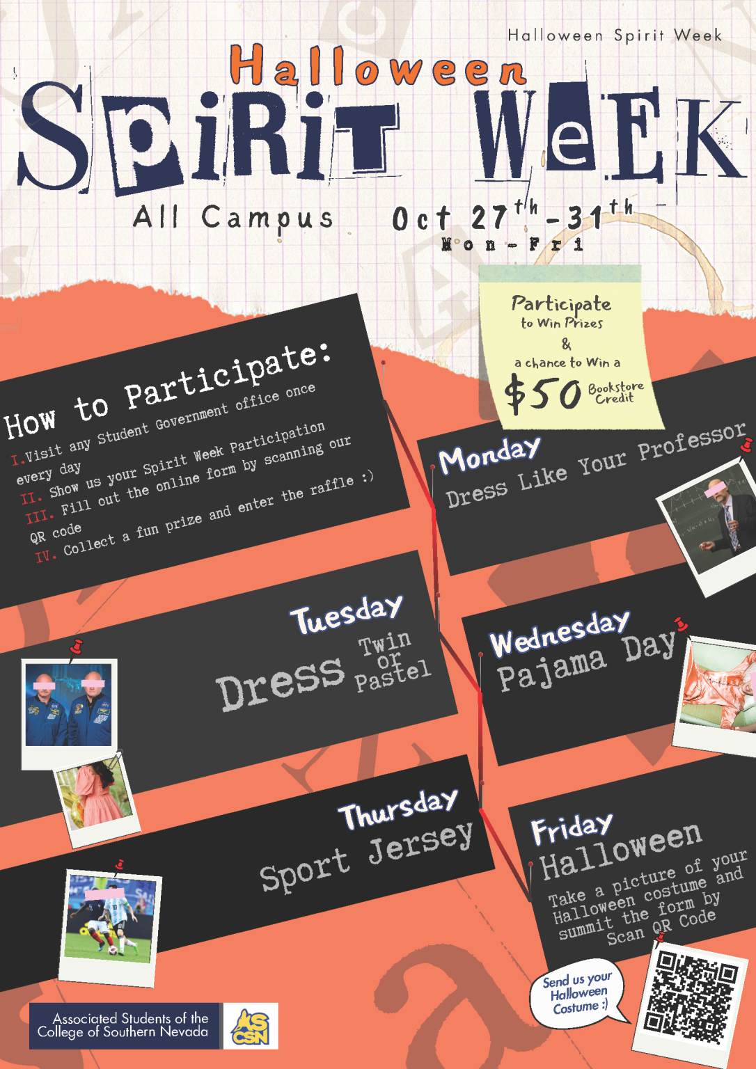 Halloween Spirit Week - College of Southern Nevada
