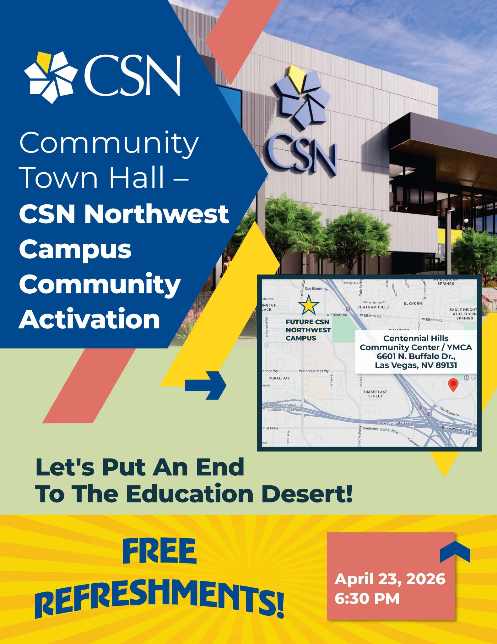 Community Town Hall: Northwest Campus Activation - College of Southern ...